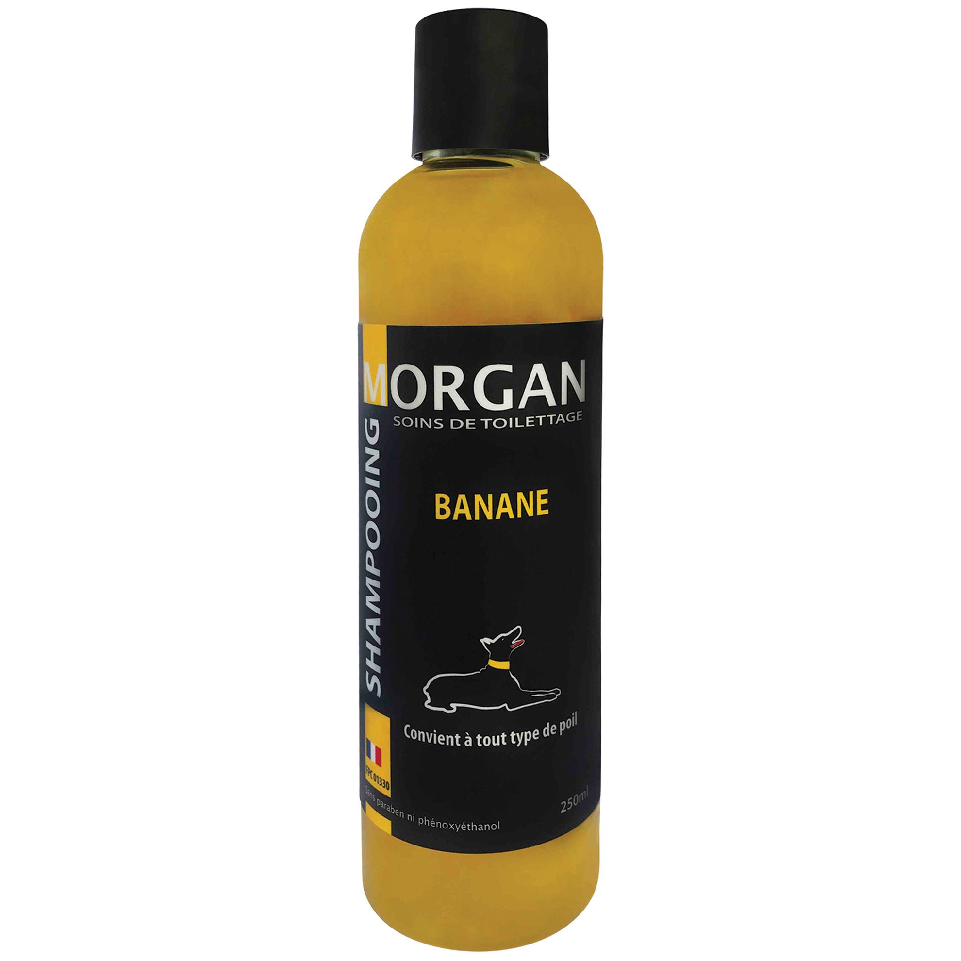 Shampoing protéiné Banane Morgan - Shampoings tout poils - Chadog Diffusion