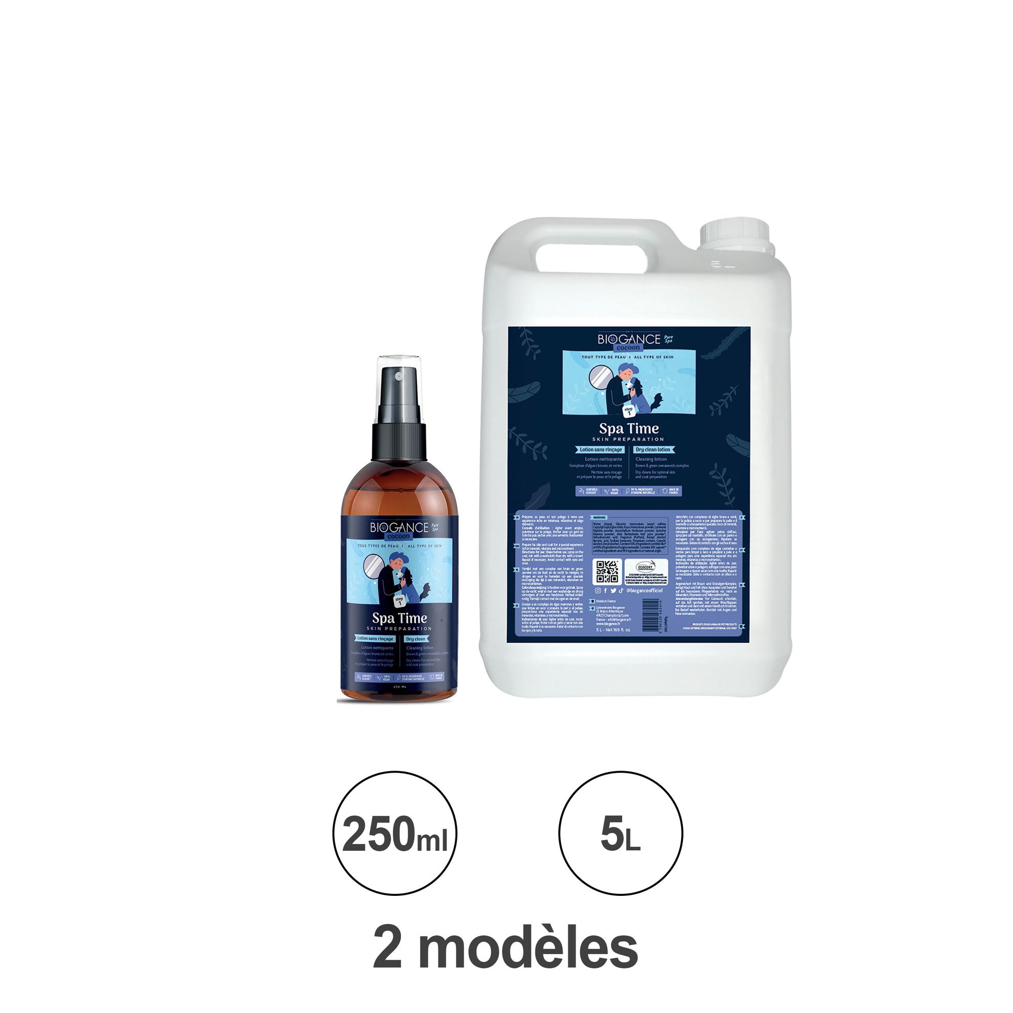 Step 1 : Lotion de préparation sans rinçage - Biogance - Chadog Diffusion