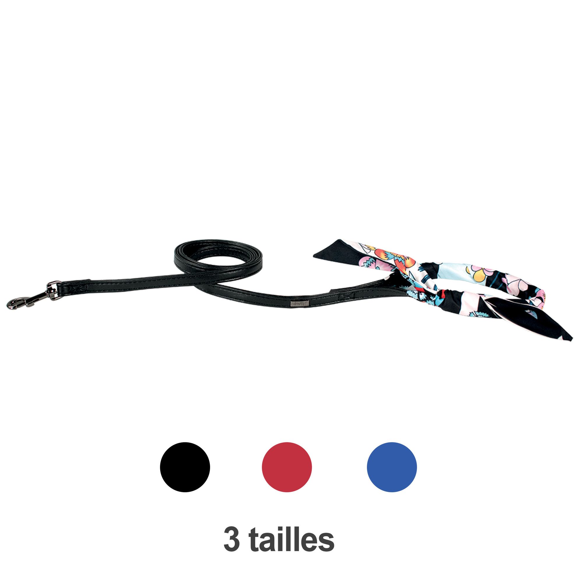 Laisse pour chien chien So Chic Doogy Glam' - Sellerie pour chien en fibres synthétiques ...