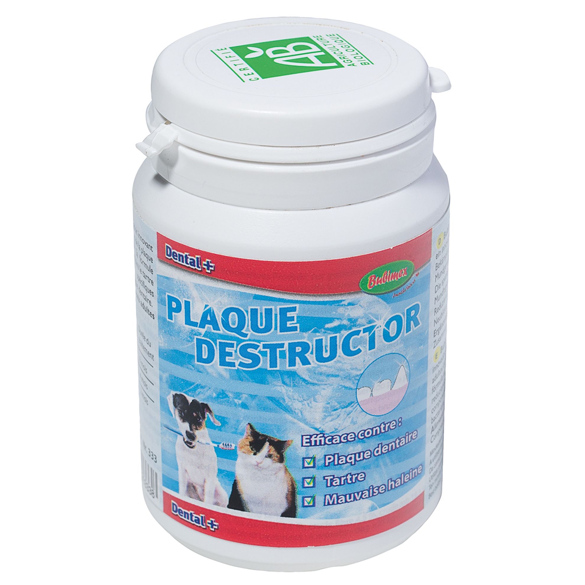 Plaque Destructor - Soins des dents - Chadog Diffusion