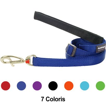 Laisse réglable poignée confort Red Dingo Basic - Laisses simples - Chadog Diffusion