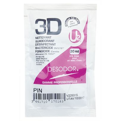 Dosette Desodor 3D Pin - Désinfectants - Chadog Diffusion